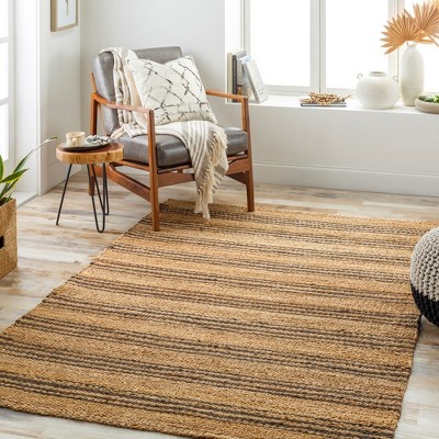 Well Woven Ellie Hand-braided Geometric Jute 6' Round Natural Area Rug ...
