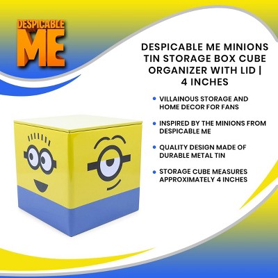 Minions Tin Storage Box - Cute and Compact Organizer Australia | Ubuy