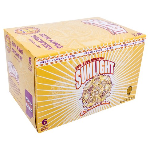 Sun King Sunlight Cream Ale Beer - 6pk/12 Fl Oz Cans : Target