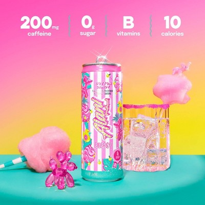 Alani Nu Cotton Candy Energy Drink - 12 fl oz Can : Target