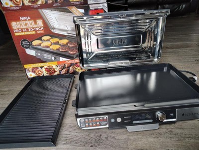 Ninja Sizzle Pro XL 20-Inch Indoor Griddle & Grill with ProTemp IQ ...