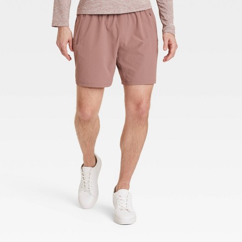 Men's Stretch Woven Shorts 7" - All In Motion™ Mauve Xl : Target