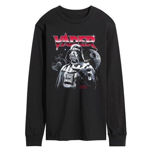 Men's - Star Wars - Vader Band Long Sleeve Graphic T-shirt : Target