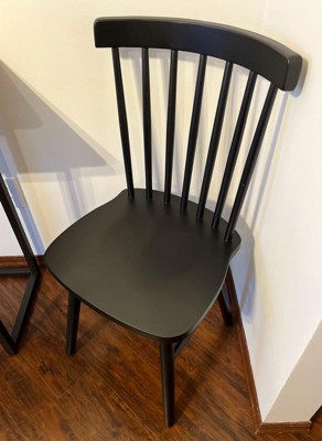 Flash Furniture Ingrid Set Of 2 Commercial Grade Windsor Dining Chairs ...