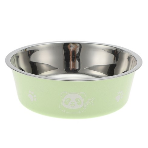 Unique Bargains Non-skid Extra Large Dog Bowl 1 Pc Green : Target