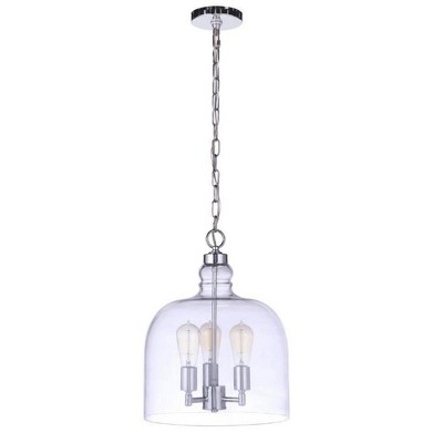 Craftmade Lighting Jackson 3 - Light Pendant in Chrome : Target