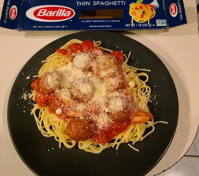 Barilla Thin Spaghetti Pasta - 16oz : Target