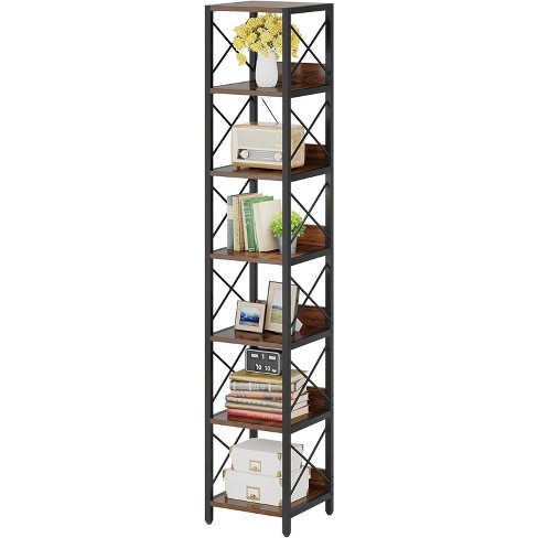 Tribesigns 1pc 75in 6-tier Corner Book Rack : Target
