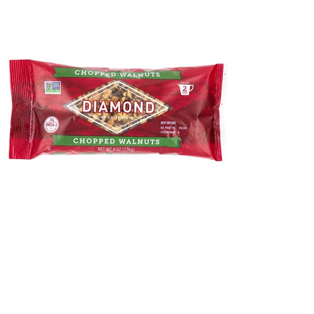 UPC 070450042318 - Diamond Walnuts, Chopped, 8 Oz | upcitemdb.com