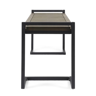 Hopkins Acacia & Iron Bench - Christopher Knight Home : Target