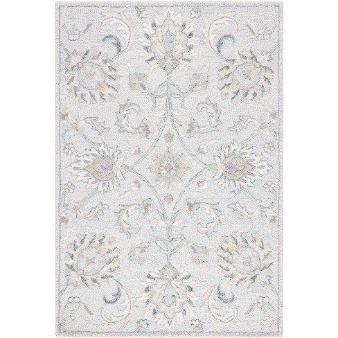 Glamour Glm624 Hand Tufted Area Rug - Light Blue/ivory - 5'x8 ...