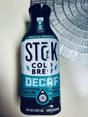 Stok Decaf Unsweetened Cold Brew Coffee - 48 Fl Oz : Target