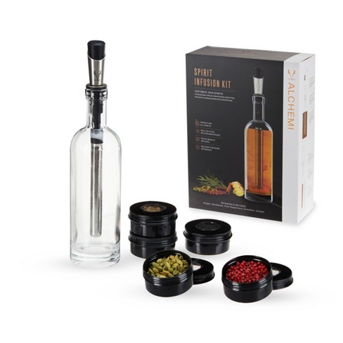 Alchemi By Viski Spirit Infusion Kit For Liquor, Gin, Vodka, Whiskey ...