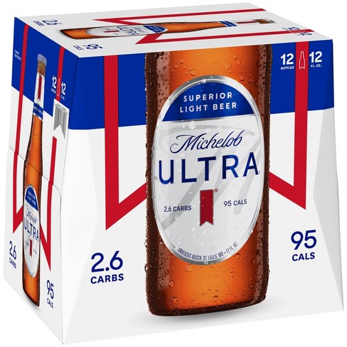 Michelob Ultra Superior Light Beer - 12pk/12 Fl Oz Bottles : Target
