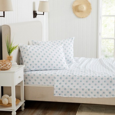 Great Bay Home Coastal Microfiber Wrinkle Resistant Sheet Set (twin ...
