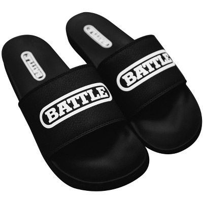 Battle Sports Slides 2.0 Footwear - 4 - White/black : Target