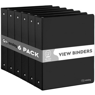Enday 3-ring View Binder With 2-pockets : Target