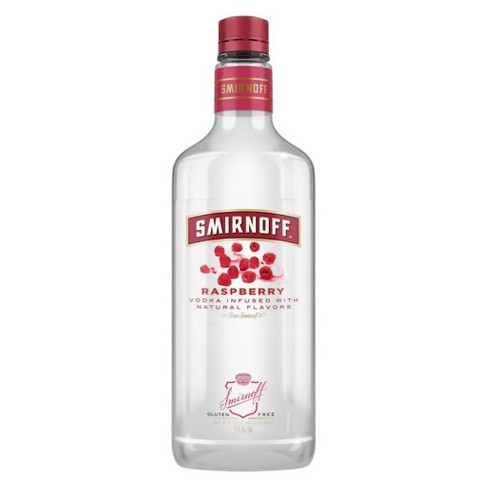 Smirnoff Raspberry Flavored Vodka - 750ml Plastic Bottle : Target