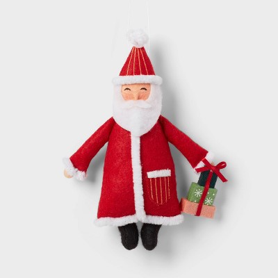 5"h Sullivans Christmas Santa Snow Angel Ornament Red-white : Target