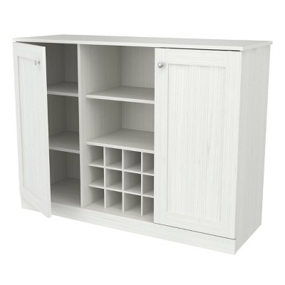 4 Doors Kitchen Storage Cabinet White/oak - Inval : Target