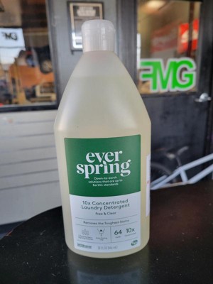 Ultra-concentrated Laundry Detergent - Free & Clear - 32 Fl Oz ...