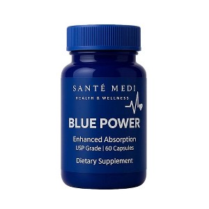 Sante Medi Blue Power Methylene Blue Capsules – USP Pharma Grade 60 ...