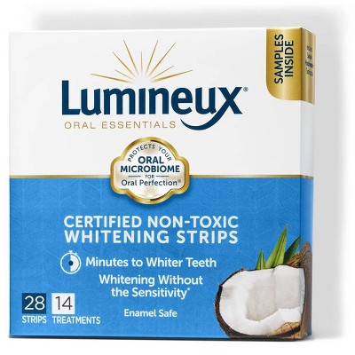 Lumineux Tooth Whitening Strips - 14pk : Target