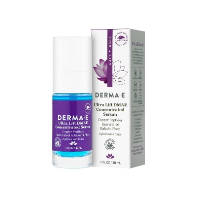 Derma E Ultra Lift Dmae Concentrated Facial Serum - 1 Fl Oz : Target