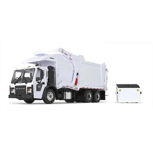 First Gear 1/34 White Mack Lr W/ Mcneilus Meridian Front Loader ...