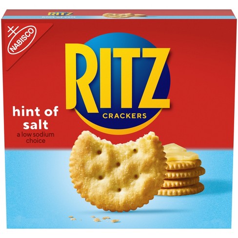 Ritz Hint Of Salt Crackers - 13.7oz : Target