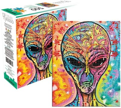Aquarius Puzzles Dean Russo Alien 500 Piece Jigsaw Puzzle : Target