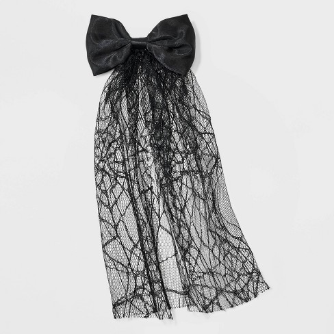 Black Lace Bow