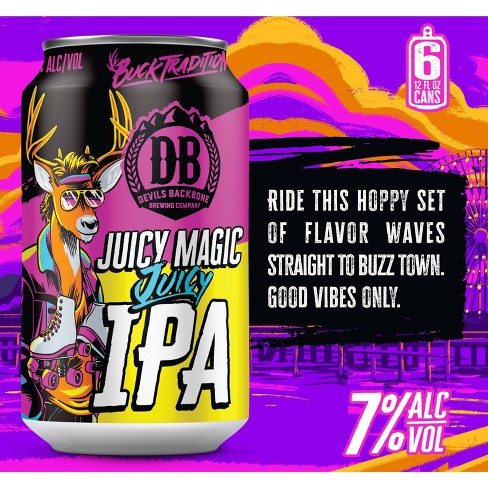 Devils Backbone Juicy Magic Eye-pa Beer - 6pk/12 Fl Oz Cans : Target