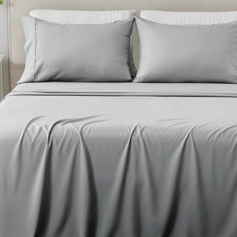 Blend Of Rayon From Bamboo Wrinkle-resistant Sheet Set - Great Bay Home ...