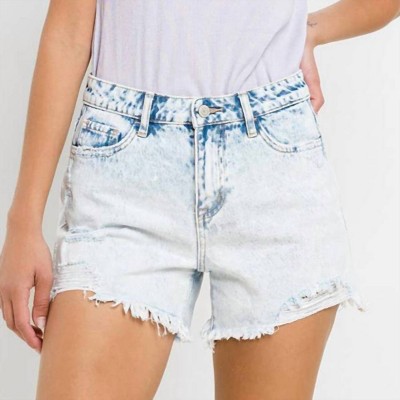 Women's High Rise Distressed Shorts - Vervet By Flying Monkey S : Target