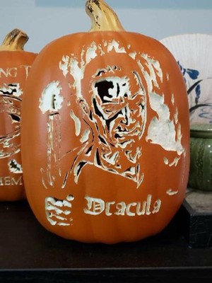 13" Carvable Faux Halloween Pumpkin Orange - Hyde & Eek! Boutique™ : Target