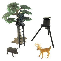 Big Country Toys 1/20 Duck Hunting Set With Boat, Hunter, Dog & Decoys ...