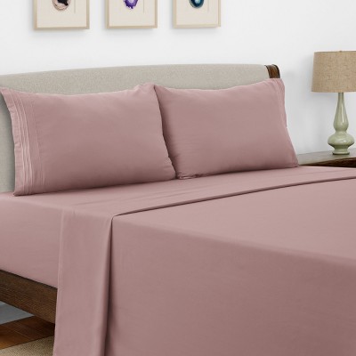Laura Ashley Posey Dance - Pink Full Sheet Set : Target