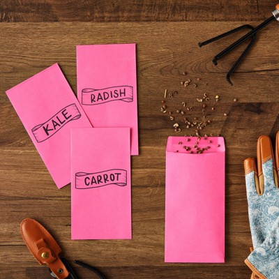 Okuna Outpost 100 Pack Money Envelopes For Cash, Payroll, Money Saving ...