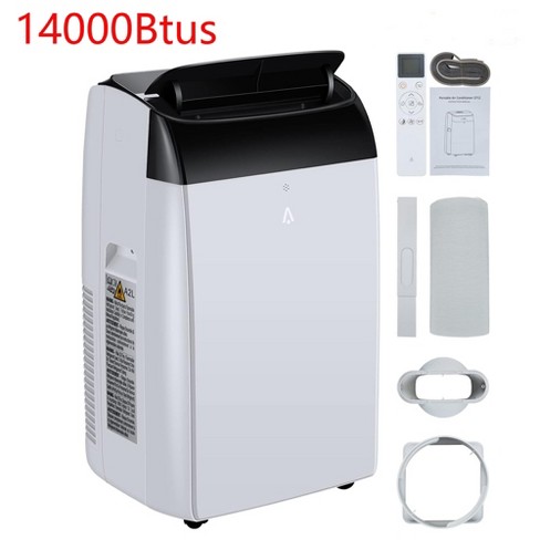 14000btus Portable Air Conditioners 4 In 1 With Timer / Cooling ...