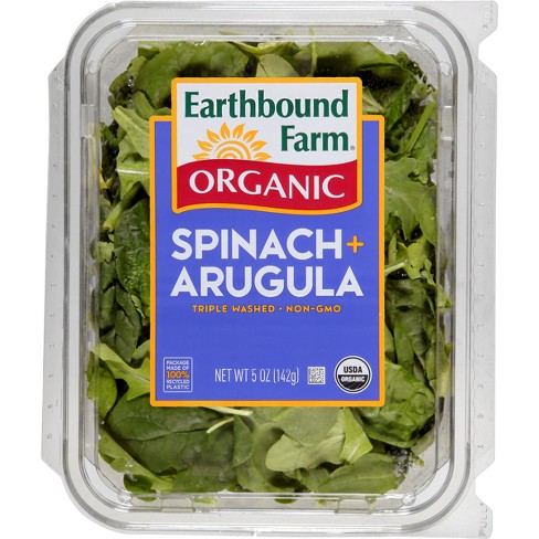 Earthbound Farm Organic Baby Spinach + Arugula - 5oz : Target