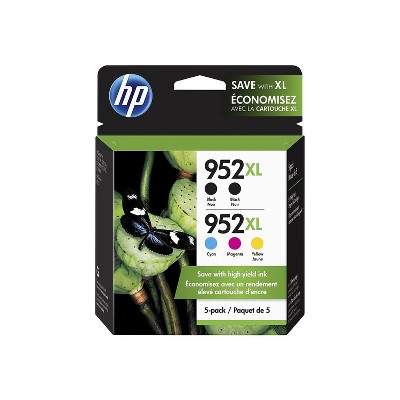 Hp 952 C/m/y 3pk Ink Cartridge - Cyan, Magenta, Yellow (n9k27an#140 ...