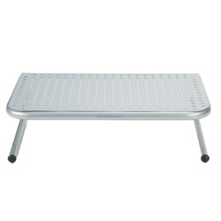 Mind Reader 2pk Metal Mesh Monitor Stand And Desk Organizer With Drawer ...