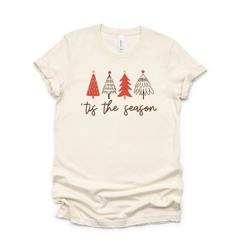Simply Sage Market Women's Tis The Season Trees Short Sleeve Graphic ...