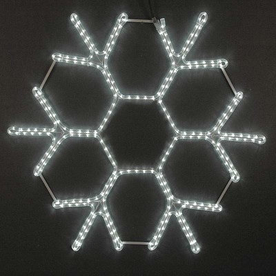 Novelty Lights 36" Pure White Christmas Led Snowflake Sculpture, Made ...