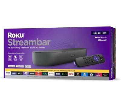 Roku Streambar Se 2-in-1 Tv Soundbar With Built-in Streaming, Premium ...