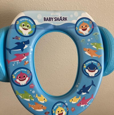 Pinkfong Baby Shark Fun At Sea Soft Potty Seat With Potty Hook : Target