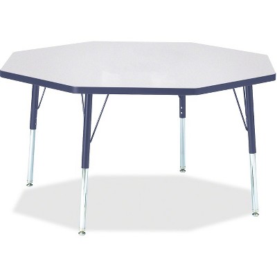 Jonti-Craft Berries Elementary Height Color Edge Octagon Table (48 x 48 ...