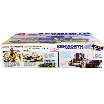 Skill 3 Model Kit Tyrone Malone's Kenworth Custom Drag Truck 1/25 Scale ...