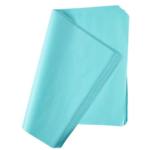 Juvale 160 Sheets Turquoise Tissue Paper For Gift Wrapping Bags, Bulk ...